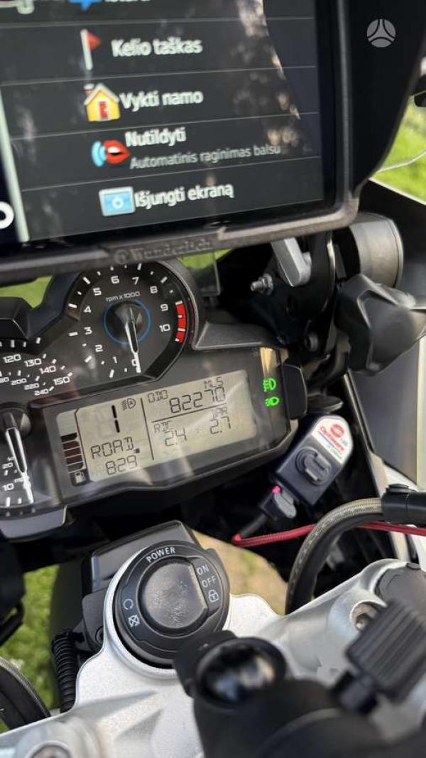 BMW R 1200GS ADVENTURE 2017 Plungė, ar dzinēja tilpumu 1.20 L un nobraukumu 131 tūkst. km par 9500 €, foto 8 vietnē AUTOMOTO.COM.LV