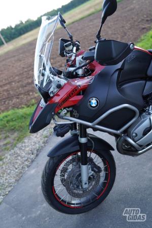 Red BMW R 1200GS ADVENTURE 2008 in Akmene, with an engine capacity of 1.20 L and mileage of 72 thousand km for 6600 €, photo 8 on AUTOMOTO.COM.LV