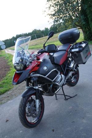 Red BMW R 1200GS ADVENTURE 2008 in Akmene, with an engine capacity of 1.20 L and mileage of 72 thousand km for 6600 €, photo 30 on AUTOMOTO.COM.LV