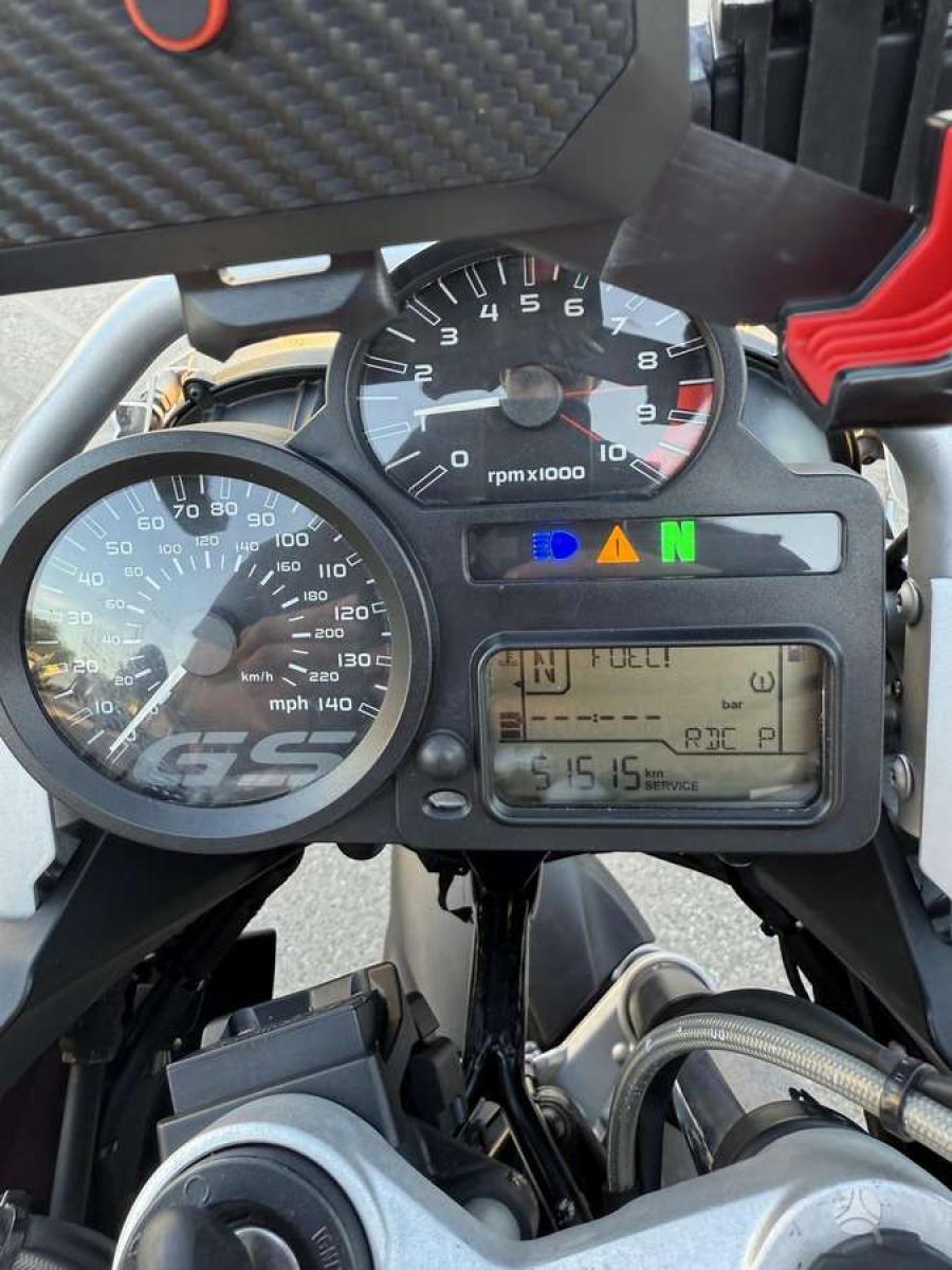 Red BMW R 1200GS ADVENTURE 2012 in Kaunas, with an engine capacity of 1.17 L and mileage of 52 thousand km for 6200 €, photo 17 on AUTOMOTO.COM.LV