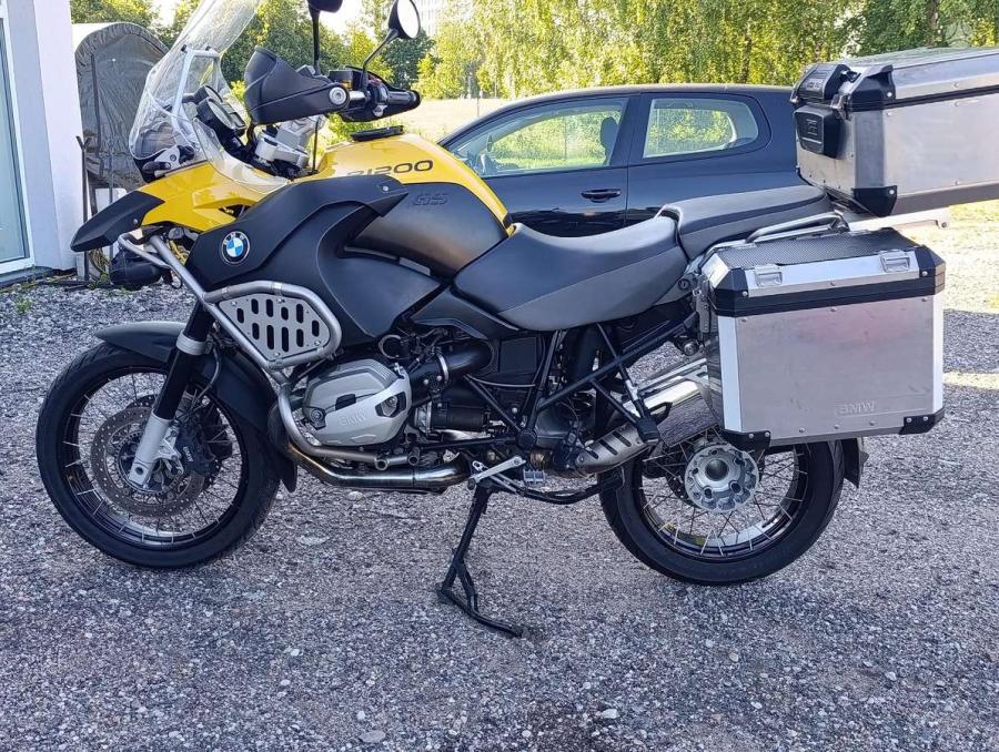 Dzeltens BMW R 1200GS ADVENTURE 2011 Alīta, ar dzinēja tilpumu 1.20 L un nobraukumu 88 tūkst. km par 5900 €, foto 6 vietnē AUTOMOTO.COM.LV