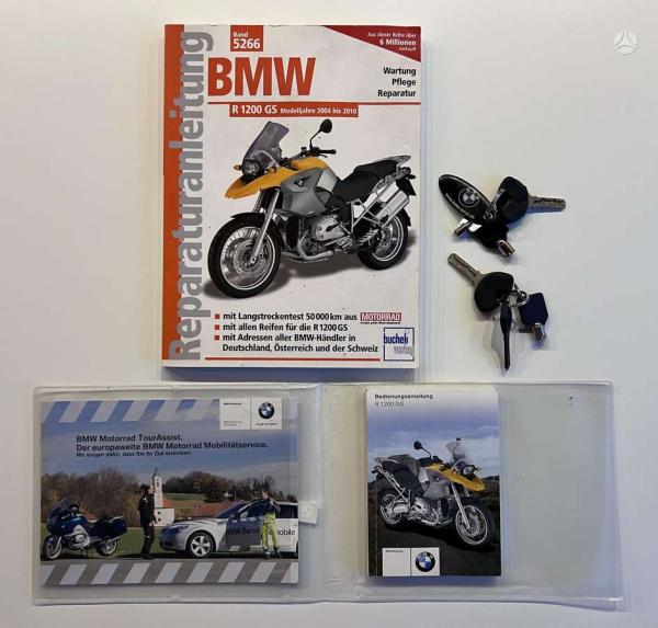 Black BMW R 1200GS 2004 in Kretinga, with an engine capacity of 1.17 L and mileage of 93 thousand km for 4999 €, photo 3 on AUTOMOTO.COM.LV