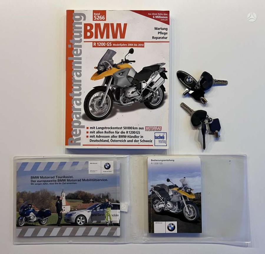 Black BMW R 1200GS 2004 in Kretinga, with an engine capacity of 1.17 L and mileage of 93 thousand km for 4999 €, photo 4 on AUTOMOTO.COM.LV