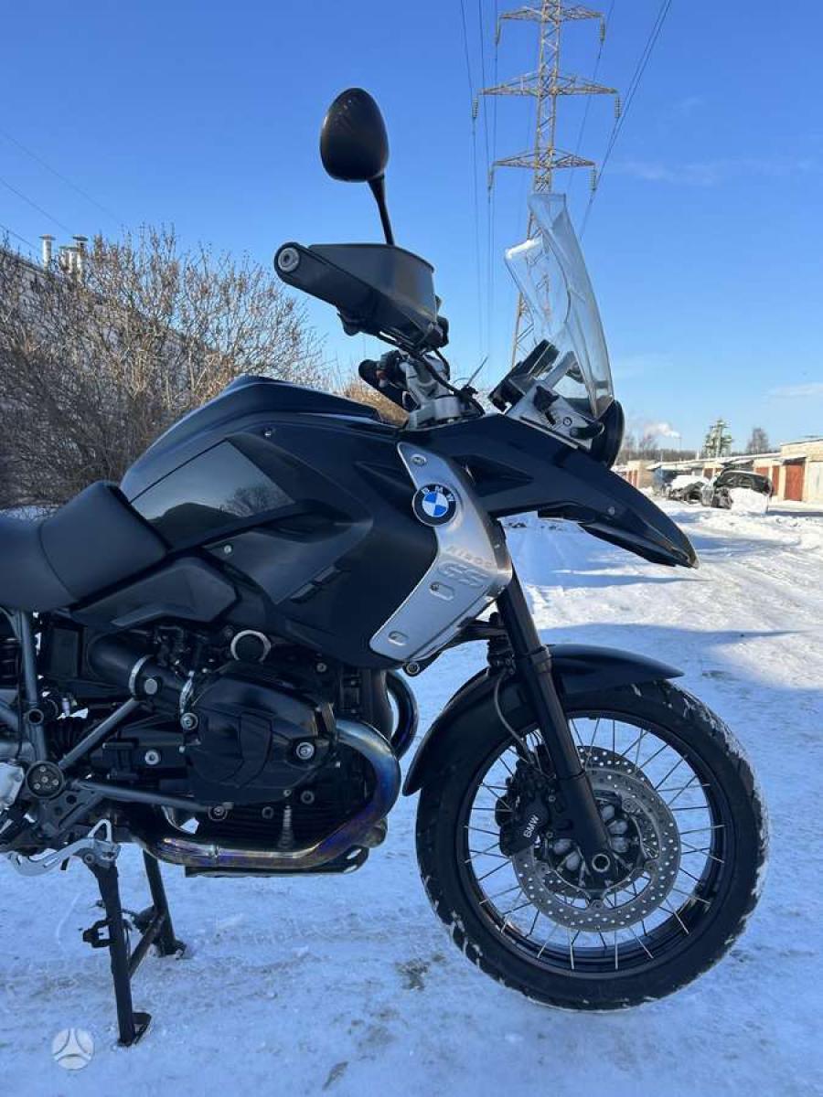 Черный БМВ R 1200GS 2010 в Каунас, объемом двигателя 1.20 л и пробегом 75 тыс. км за 4800 €, фото 12 на AUTOMOTO.COM.LV