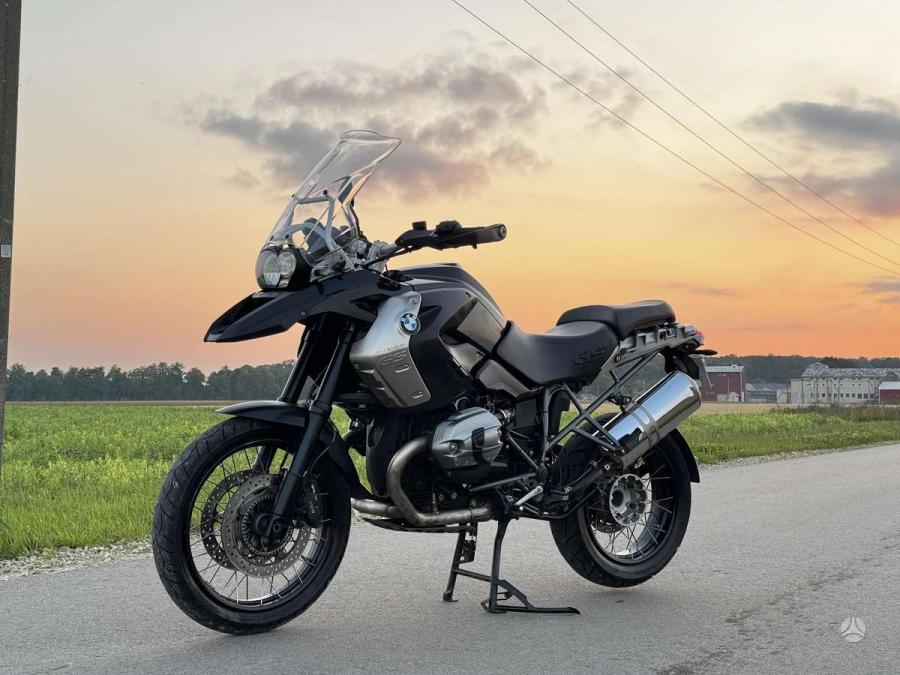 Черный БМВ R 1200GS 2011 в Кедайняй, объемом двигателя 1.20 л и пробегом 66 тыс. км за 5200 €, фото 1 на AUTOMOTO.COM.LV