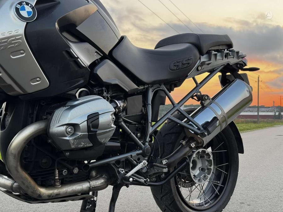 Черный БМВ R 1200GS 2011 в Кедайняй, объемом двигателя 1.20 л и пробегом 66 тыс. км за 5200 €, фото 4 на AUTOMOTO.COM.LV