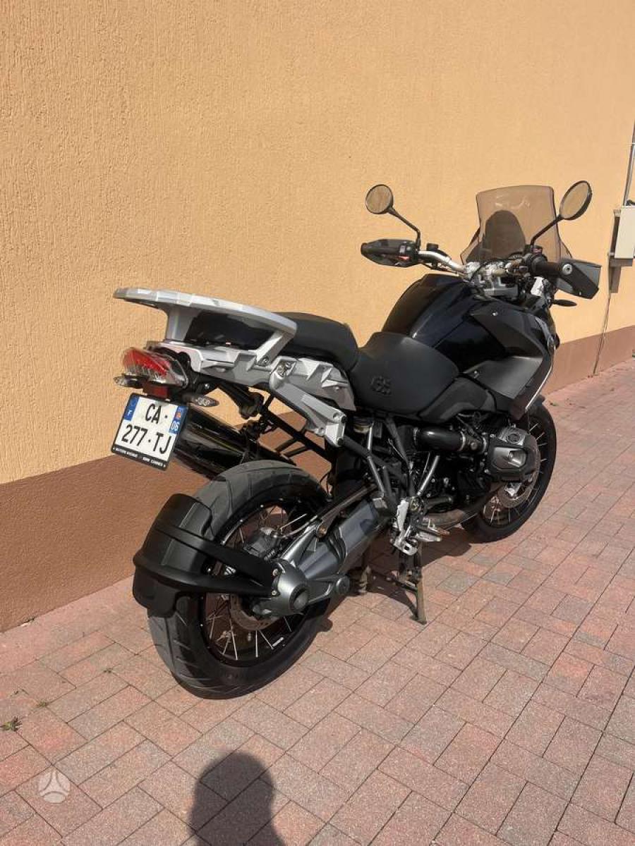 Black BMW R 1200GS 2012 in Taurage, with an engine capacity of 1.17 L and mileage of 81 thousand km for 4500 €, photo 5 on AUTOMOTO.COM.LV