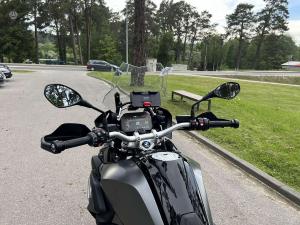 Black BMW R 1200GS 2018 in Vilnius, with an engine capacity of 1.20 L and mileage of 33 thousand km for 13200 €, photo 12 on AUTOMOTO.COM.LV