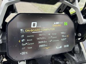 Black BMW R 1200GS 2018 in Vilnius, with an engine capacity of 1.20 L and mileage of 33 thousand km for 13200 €, photo 13 on AUTOMOTO.COM.LV