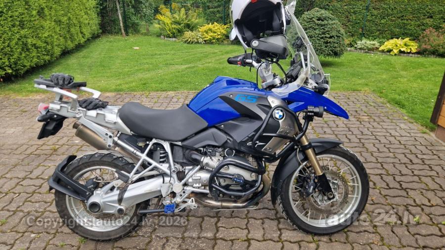 Blue BMW R 1200GS 2009 in Saue, with an engine capacity of 1.17 L and mileage of 90 thousand km for 7200 €, photo 4 on AUTOMOTO.COM.LV
