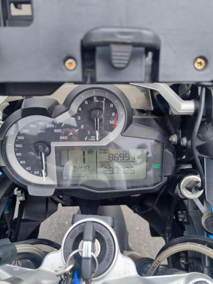 Zils BMW R 1200GS 2013 Tauragė, ar dzinēja tilpumu 1.17 L un nobraukumu 89 tūkst. km par 6200 €, foto 9 vietnē AUTOMOTO.COM.LV