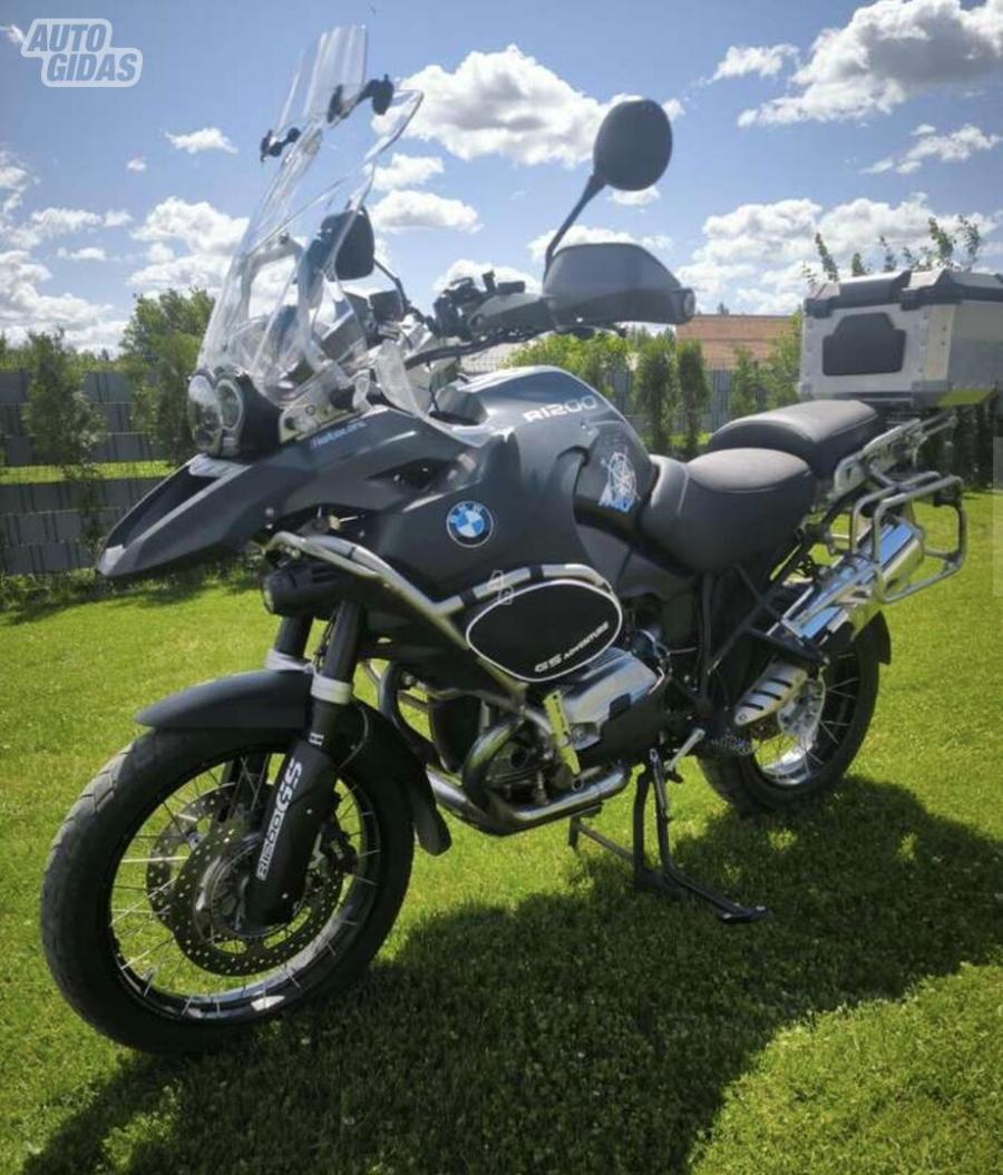 Зеленый БМВ R 1200GS 2010 в Таураге, объемом двигателя 1.20 л и пробегом 89 тыс. км за 6500 €, фото 8 на AUTOMOTO.COM.LV
