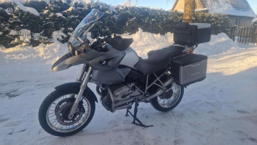 Grey BMW R 1200GS 2006 in Siauliai, with an engine capacity of 1.17 L and mileage of 65 thousand km for 5700 €, photo 1 on AUTOMOTO.COM.LV