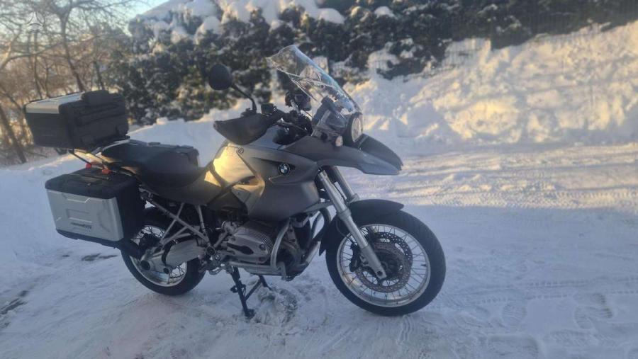 Grey BMW R 1200GS 2006 in Siauliai, with an engine capacity of 1.17 L and mileage of 65 thousand km for 5700 €, photo 7 on AUTOMOTO.COM.LV