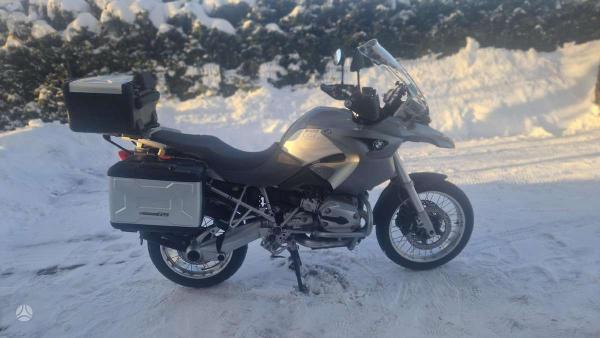 Grey BMW R 1200GS 2006 in Siauliai, with an engine capacity of 1.17 L and mileage of 65 thousand km for 5700 €, photo 8 on AUTOMOTO.COM.LV
