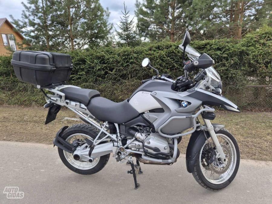 Pelēks BMW R 1200GS 2006 Šauļi, ar dzinēja tilpumu 1.17 L un nobraukumu 86 tūkst. km par 4999 €, foto 6 vietnē AUTOMOTO.COM.LV