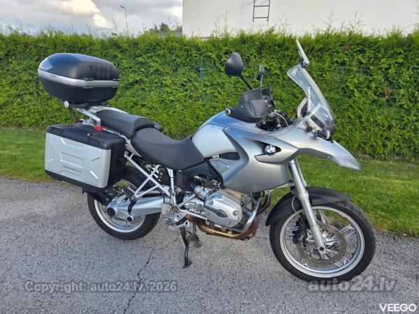 Grey BMW R 1200GS 2006 in Tallinn, with an engine capacity of 1.20 L and mileage of 55 thousand km for 5990 €, photo 2 on AUTOMOTO.COM.LV