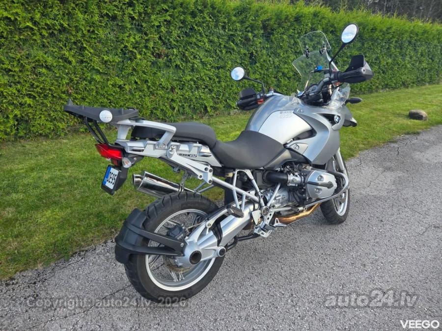 Grey BMW R 1200GS 2006 in Tallinn, with an engine capacity of 1.20 L and mileage of 55 thousand km for 5990 €, photo 9 on AUTOMOTO.COM.LV