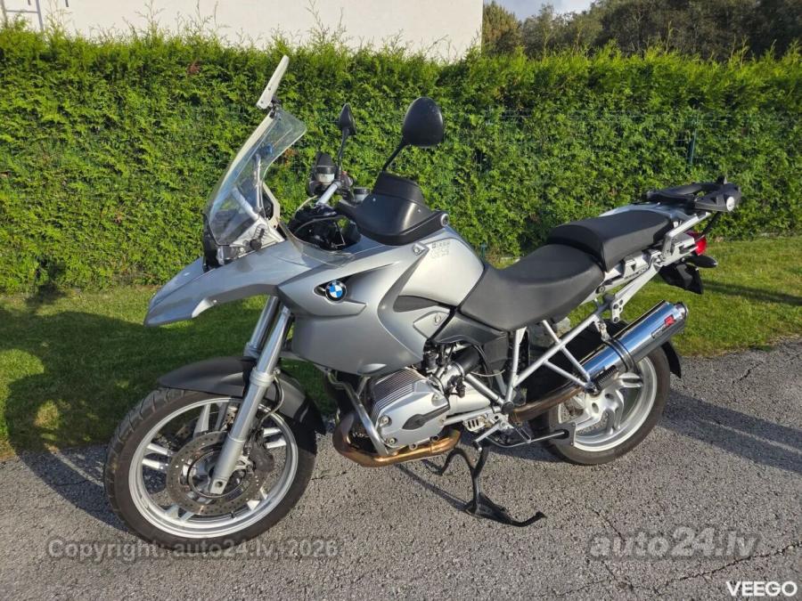 Grey BMW R 1200GS 2006 in Tallinn, with an engine capacity of 1.20 L and mileage of 55 thousand km for 5990 €, photo 12 on AUTOMOTO.COM.LV
