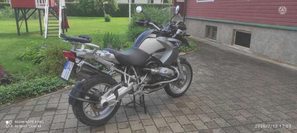 Grey BMW R 1200GS 2006 in Svencionys, with an engine capacity of 1.20 L and mileage of 80 thousand km for 5500 €, photo 2 on AUTOMOTO.COM.LV