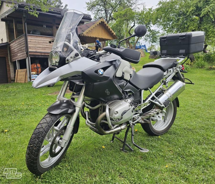 Серый БМВ R 1200GS 2007 в Пренай, объемом двигателя 1.20 л и пробегом 130 тыс. км за 4900 €, фото 4 на AUTOMOTO.COM.LV