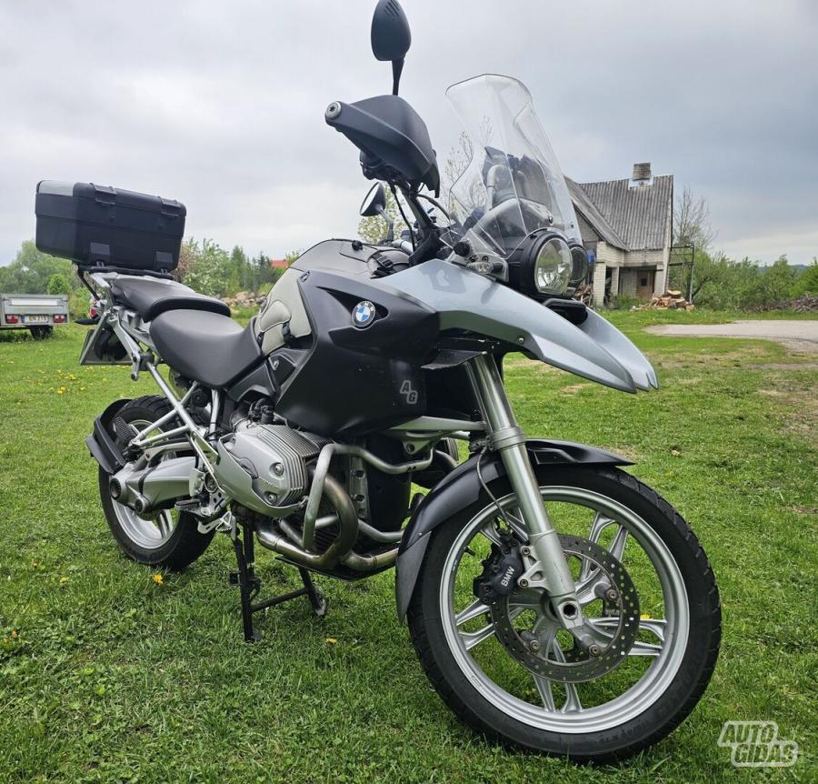 Серый БМВ R 1200GS 2007 в Пренай, объемом двигателя 1.20 л и пробегом 130 тыс. км за 4900 €, фото 7 на AUTOMOTO.COM.LV