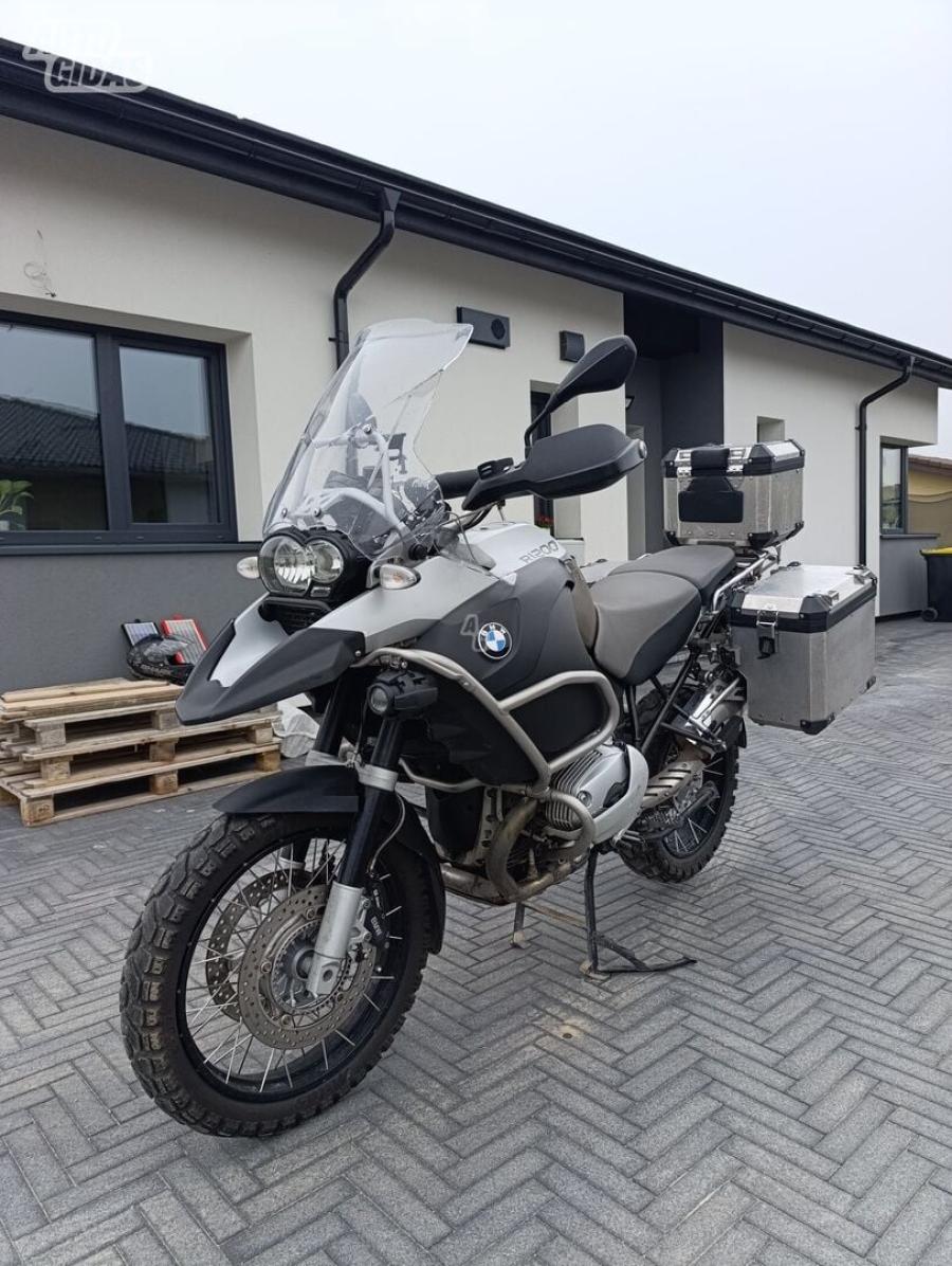 Grey BMW R 1200GS 2007 in Klaipeda, with an engine capacity of 1.17 L and mileage of 0 thousand km for 4950 €, photo 3 on AUTOMOTO.COM.LV