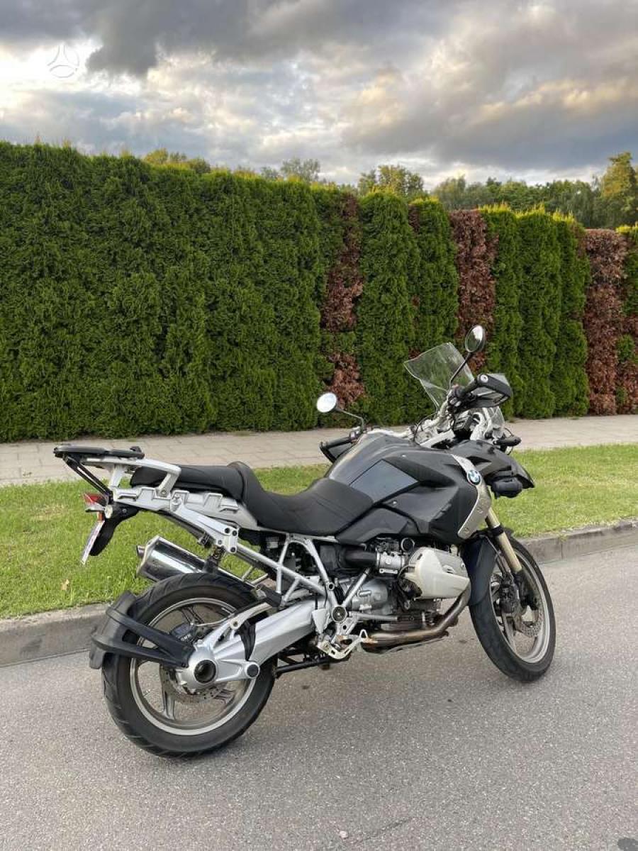 Grey BMW R 1200GS 2008 in Vilnius, with an engine capacity of 1.17 L and mileage of 65 thousand km for 4300 €, photo 4 on AUTOMOTO.COM.LV