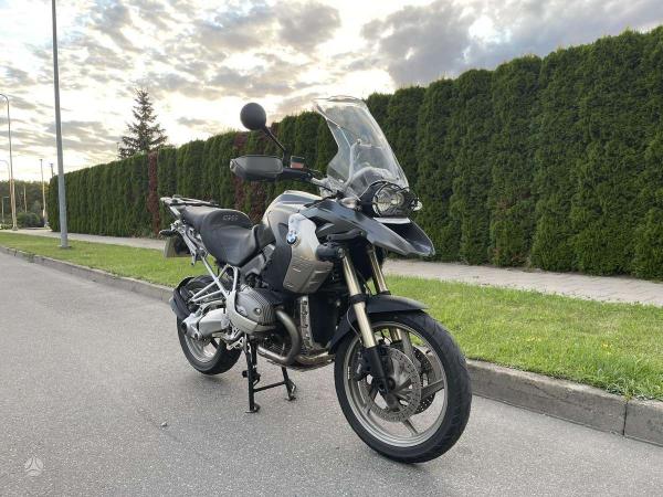 Grey BMW R 1200GS 2008 in Vilnius, with an engine capacity of 1.17 L and mileage of 65 thousand km for 4300 €, photo 5 on AUTOMOTO.COM.LV