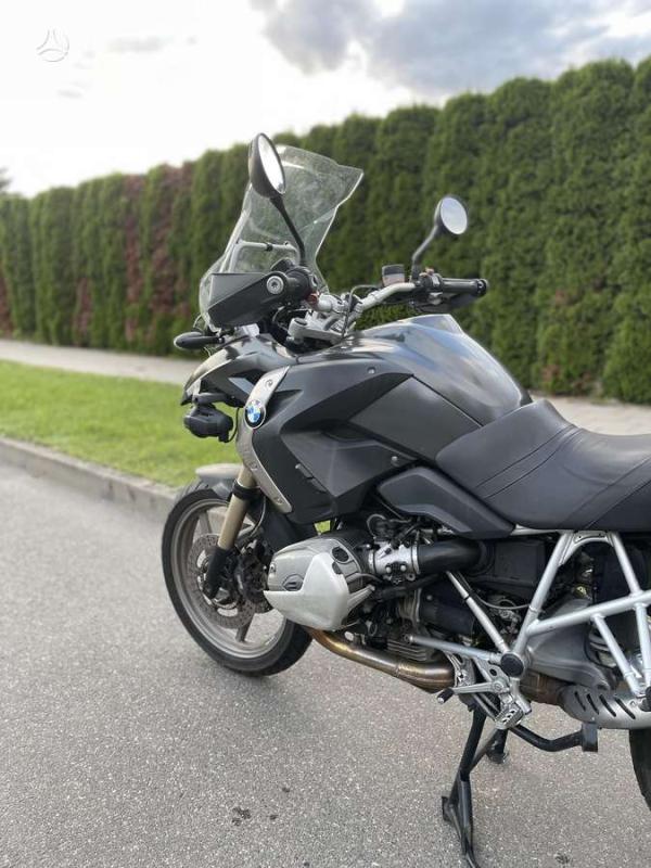 Grey BMW R 1200GS 2008 in Vilnius, with an engine capacity of 1.17 L and mileage of 65 thousand km for 4300 €, photo 8 on AUTOMOTO.COM.LV