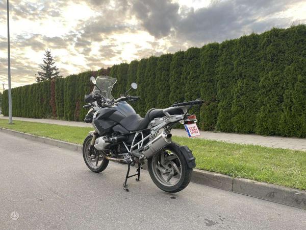 Grey BMW R 1200GS 2008 in Vilnius, with an engine capacity of 1.17 L and mileage of 65 thousand km for 4300 €, photo 9 on AUTOMOTO.COM.LV