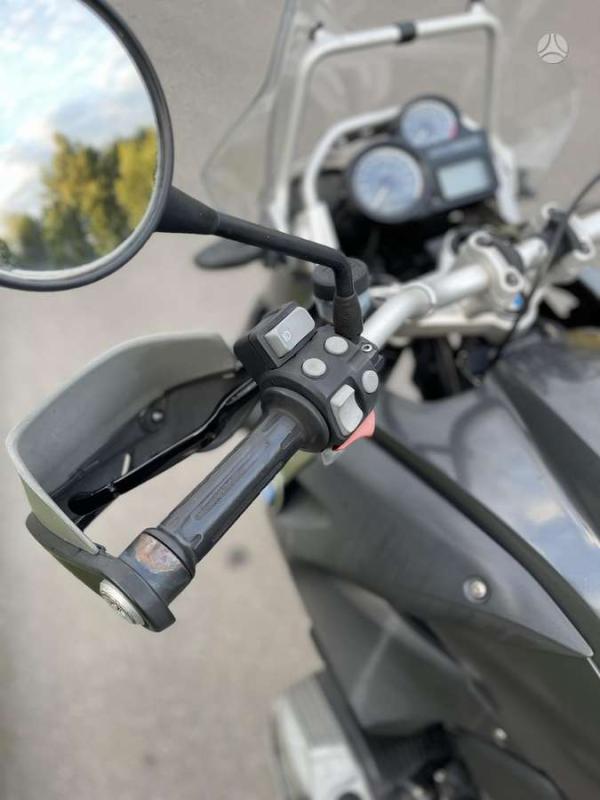 Grey BMW R 1200GS 2008 in Vilnius, with an engine capacity of 1.17 L and mileage of 65 thousand km for 4300 €, photo 10 on AUTOMOTO.COM.LV
