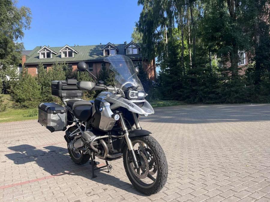 Серый БМВ R 1200GS 2009 в Расейняй, объемом двигателя 0.00 л и пробегом 115 тыс. км за 6600 €, фото 1 на AUTOMOTO.COM.LV