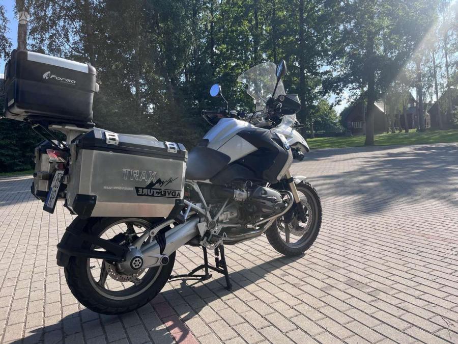 Серый БМВ R 1200GS 2009 в Расейняй, объемом двигателя 0.00 л и пробегом 115 тыс. км за 6600 €, фото 4 на AUTOMOTO.COM.LV