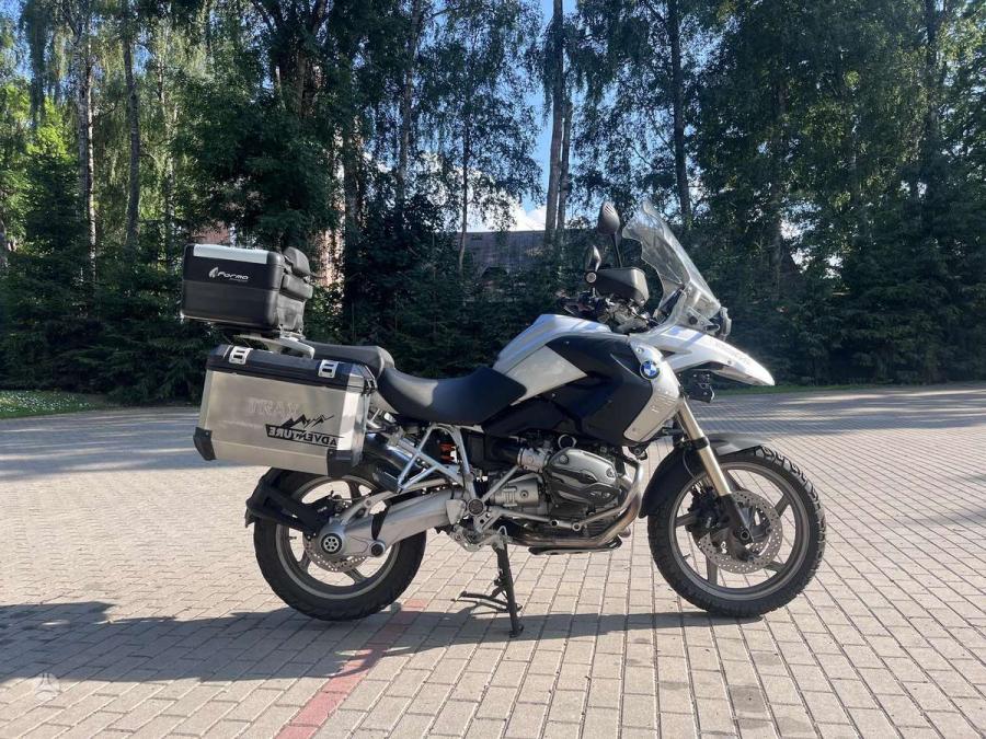 Серый БМВ R 1200GS 2009 в Расейняй, объемом двигателя 0.00 л и пробегом 115 тыс. км за 6600 €, фото 7 на AUTOMOTO.COM.LV
