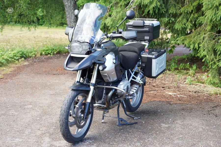 Grey BMW R 1200GS 2010 in Telschi, with an engine capacity of 1.17 L and mileage of 95 thousand km for 7500 €, photo 1 on AUTOMOTO.COM.LV