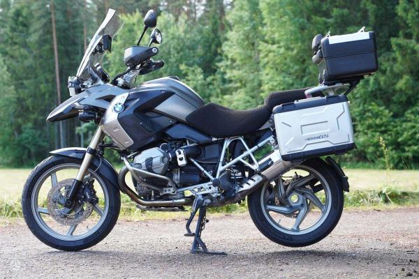 Grey BMW R 1200GS 2010 in Telschi, with an engine capacity of 1.17 L and mileage of 95 thousand km for 7500 €, photo 3 on AUTOMOTO.COM.LV