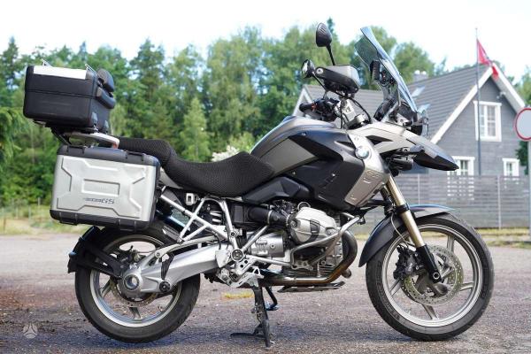 Grey BMW R 1200GS 2010 in Telschi, with an engine capacity of 1.17 L and mileage of 95 thousand km for 7500 €, photo 4 on AUTOMOTO.COM.LV