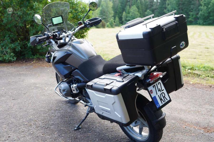 Grey BMW R 1200GS 2010 in Telschi, with an engine capacity of 1.17 L and mileage of 95 thousand km for 7500 €, photo 7 on AUTOMOTO.COM.LV