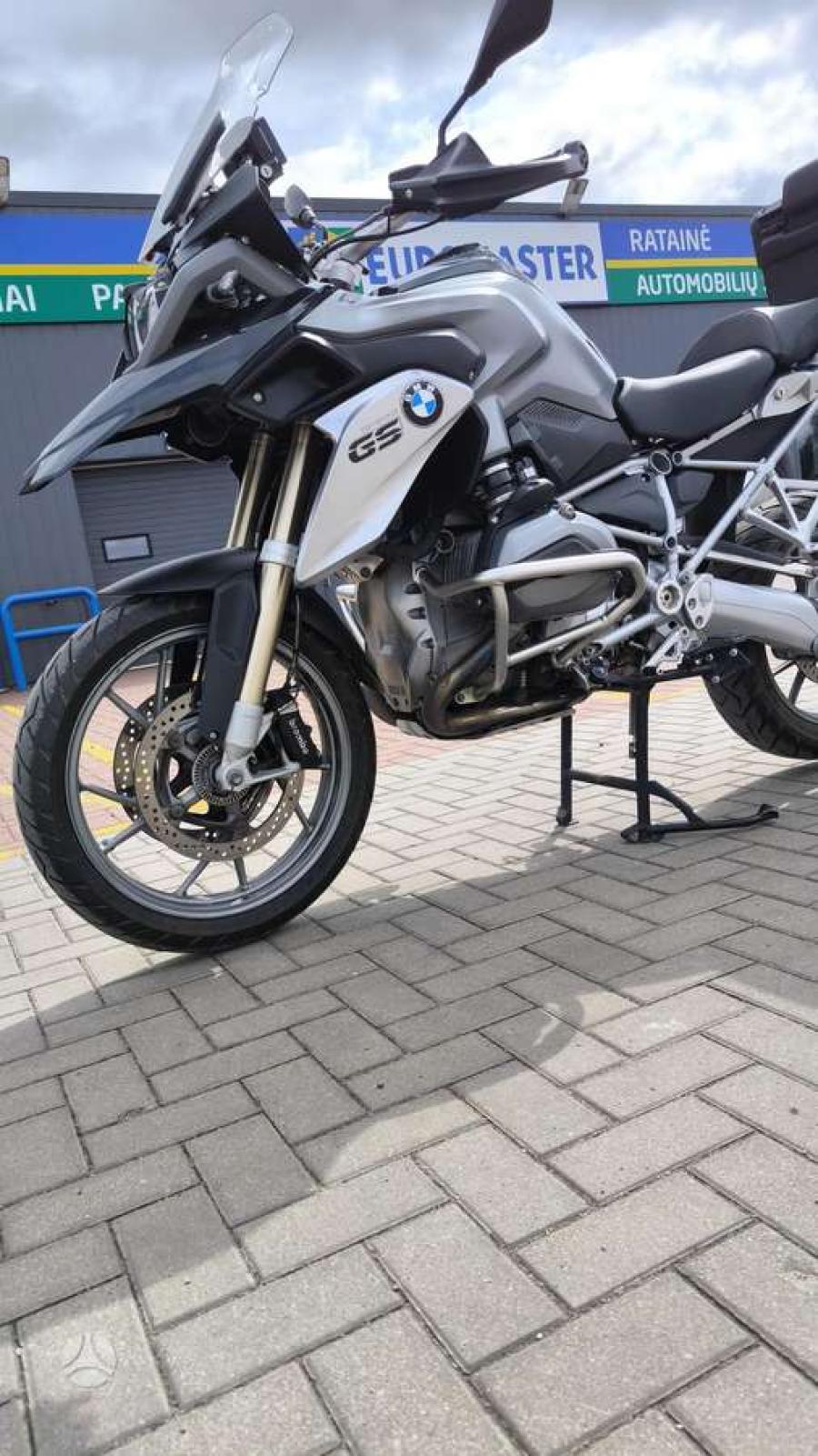 Grey BMW R 1200GS 2011 in Marijampole, with an engine capacity of 0.00 L and mileage of 76 thousand km for 7600 €, photo 14 on AUTOMOTO.COM.LV