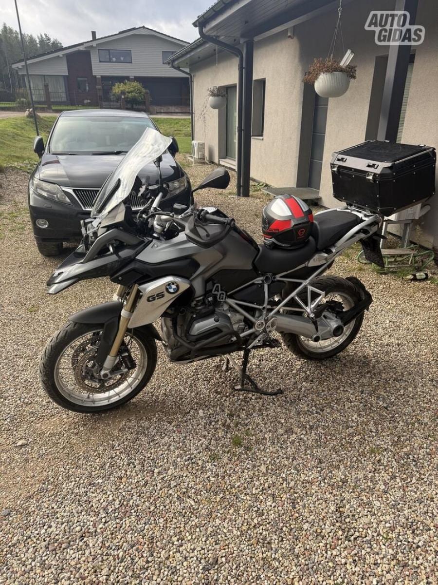 Pelēks BMW R 1200GS 2013 Viļņa, ar dzinēja tilpumu 1.20 L un nobraukumu 88 tūkst. km par 7200 €, foto 1 vietnē AUTOMOTO.COM.LV