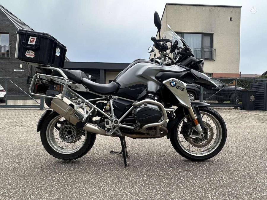Grey BMW R 1200GS 2013 in Vilnius, with an engine capacity of 1.17 L and mileage of 59 thousand km for 8490 €, photo 6 on AUTOMOTO.COM.LV