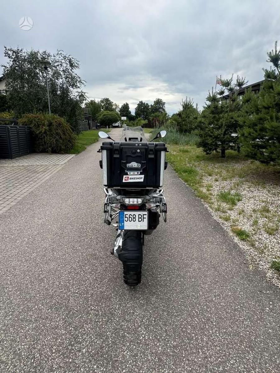 Grey BMW R 1200GS 2013 in Vilnius, with an engine capacity of 1.17 L and mileage of 59 thousand km for 8490 €, photo 7 on AUTOMOTO.COM.LV