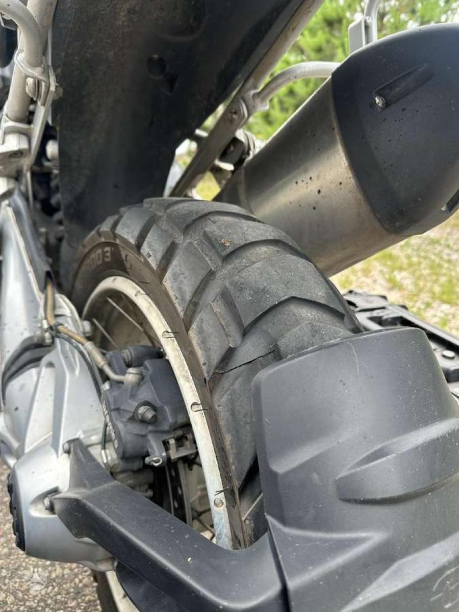 Grey BMW R 1200GS 2013 in Vilnius, with an engine capacity of 1.17 L and mileage of 59 thousand km for 8490 €, photo 13 on AUTOMOTO.COM.LV