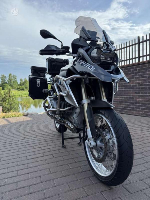 Grey BMW R 1200GS 2013 in Vilnius, with an engine capacity of 1.17 L and mileage of 61 thousand km for 10000 €, photo 3 on AUTOMOTO.COM.LV