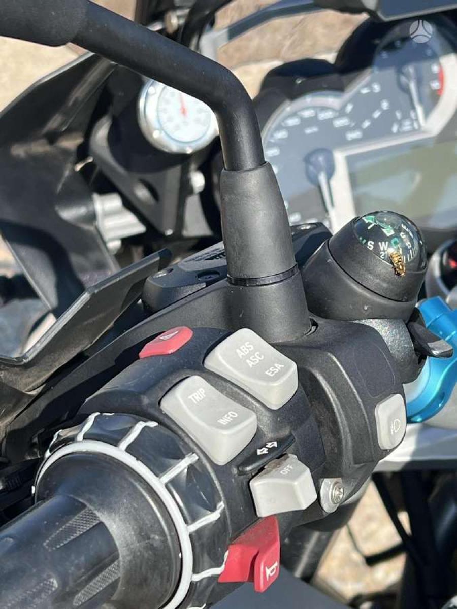 Grey BMW R 1200GS 2013 in Vilnius, with an engine capacity of 1.20 L and mileage of 39 thousand km for 8650 €, photo 18 on AUTOMOTO.COM.LV