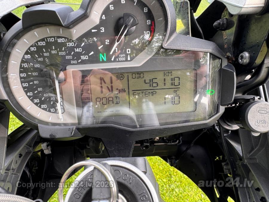 Grey BMW R 1200GS 2014 in Tallinn, with an engine capacity of 1.17 L and mileage of 46 thousand km for 10500 €, photo 8 on AUTOMOTO.COM.LV