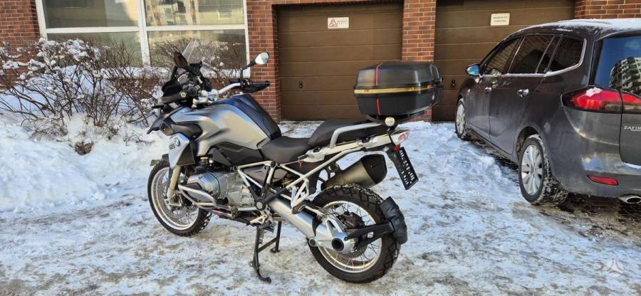 Pelēks BMW R 1200GS 2015 Viļņa, ar dzinēja tilpumu 1.20 L un nobraukumu 68 tūkst. km par 7400 €, foto 4 vietnē AUTOMOTO.COM.LV
