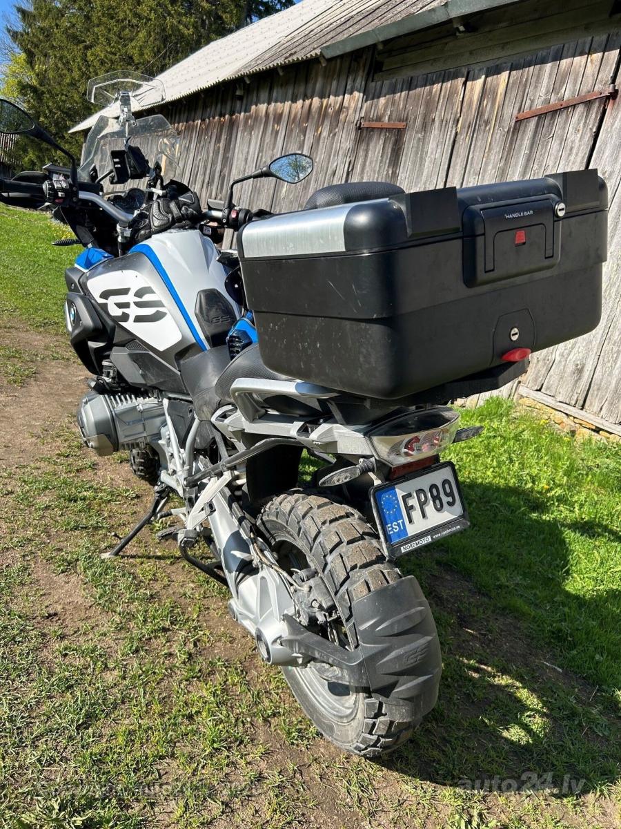 Grey BMW R 1200GS 2018 in Tallinn, with an engine capacity of 1.20 L and mileage of 36 thousand km for 11900 €, photo 1 on AUTOMOTO.COM.LV