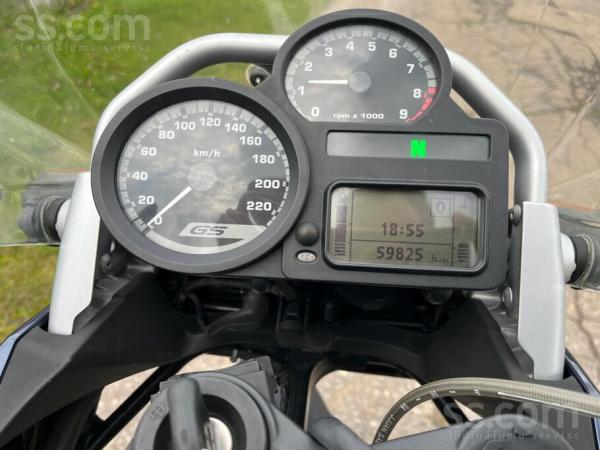 BMW R 1200GS 2004 in Riga, with an engine capacity of 1.17 L and mileage of 0 thousand km for 4500 €, photo 9 on AUTOMOTO.COM.LV